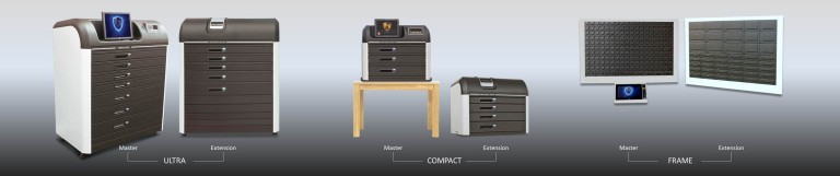 Unlimited storage - Matrix smart cabinet- Electronic lockers